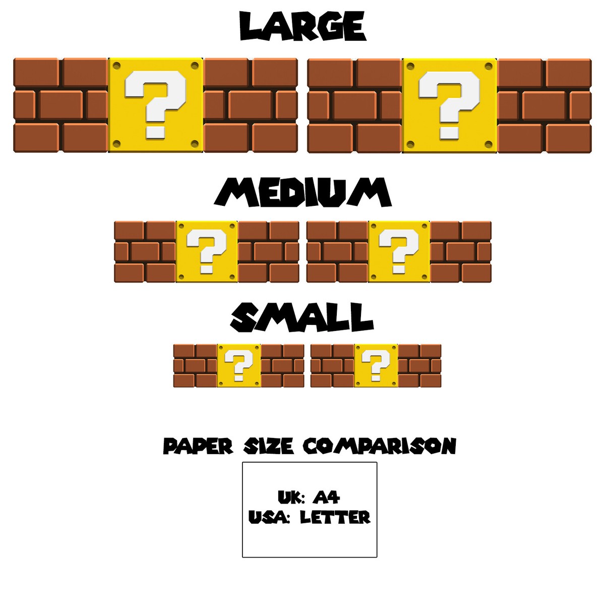 Mario Brick Wall Border A Wooden Square Board With A Frame Painted