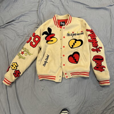 Strictly Stacked Playa’s Only Varsity Jacket Size Large | eBay