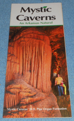 Vintage Mystic Caverns & Crystal Dome Show Caves Dogpatch Arkansas ...
