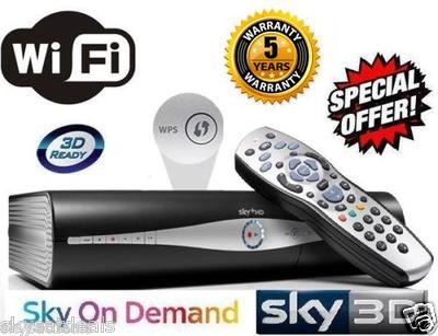 SKY PLUS + HD BOX WIFI - 500GB - SKY AMSTRAD DRX890W | eBay