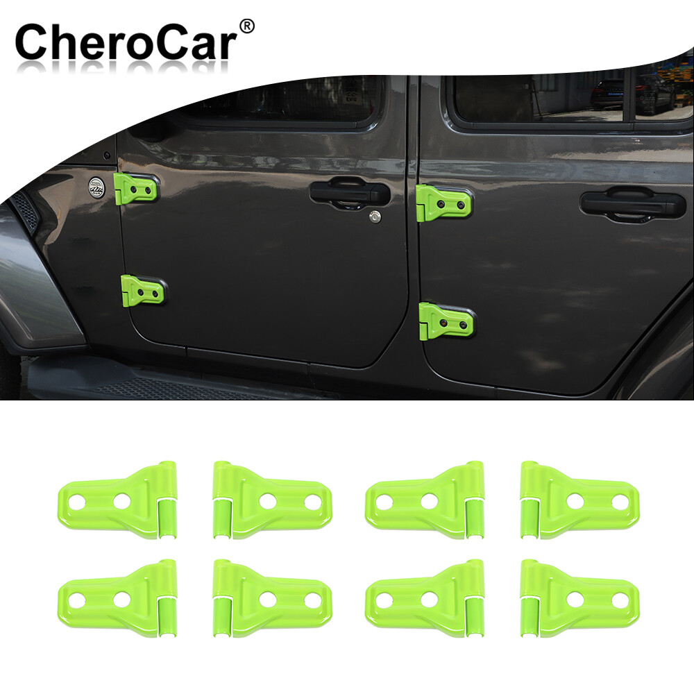 Door Hinge Protect Decor Cover Trim For Jeep Wrangler JL 2018+/JT 2020 ...