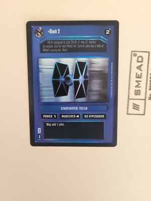 Star Wars CCG Black 2 FOIL SWCCG | eBay