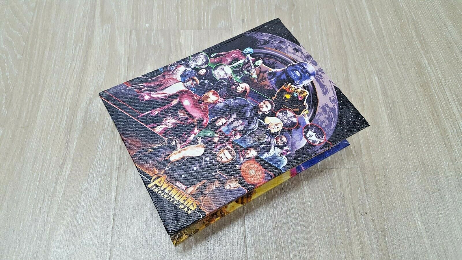 Marvel Avengers Superhero Storage Book Box Home Organiser Kid Children ...