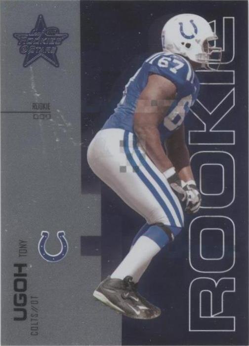 2007 Leaf Rookies & Stars - Rookie Tony Ugoh #192 Longevity Parallel ...