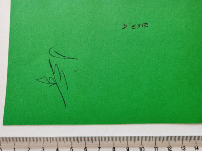 Autograph Maurizio D'Este Milan Signature Vintage Original Autogram ...