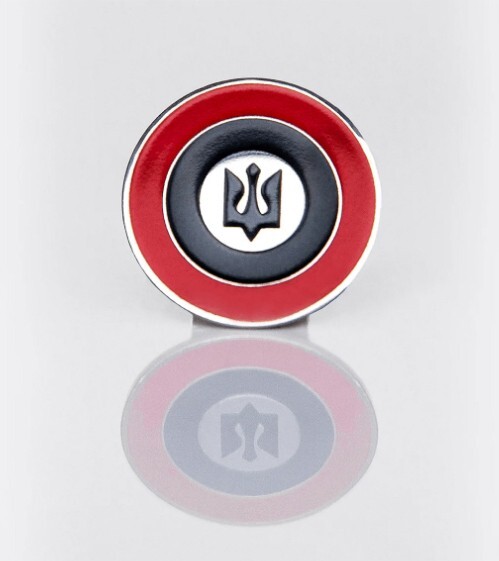 UKRAINIAN AIR FORCES, EMBLEM, RONDEL, IDENTIFICATION MARK OF THE ...