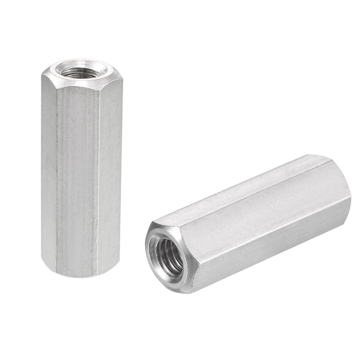 Female Threaded Rod Coupling Nut Uxcell 1/8IP Hex Coupling Nut Female