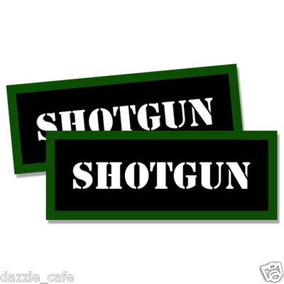 SHOTGUN Shell Ammo Can Labels Ammunition Case stickers decals 2 pack ...
