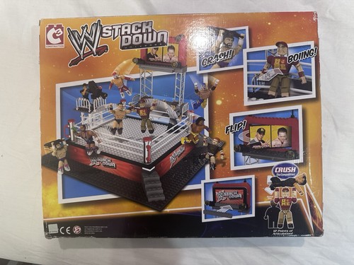 WWE C3 Stackdown Ring Building Set John Cena The Miz Universe 21031 ...