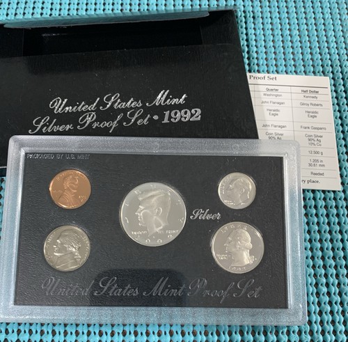 FOUR (4) 1992 U.S. Mint SILVER Proof sets | eBay