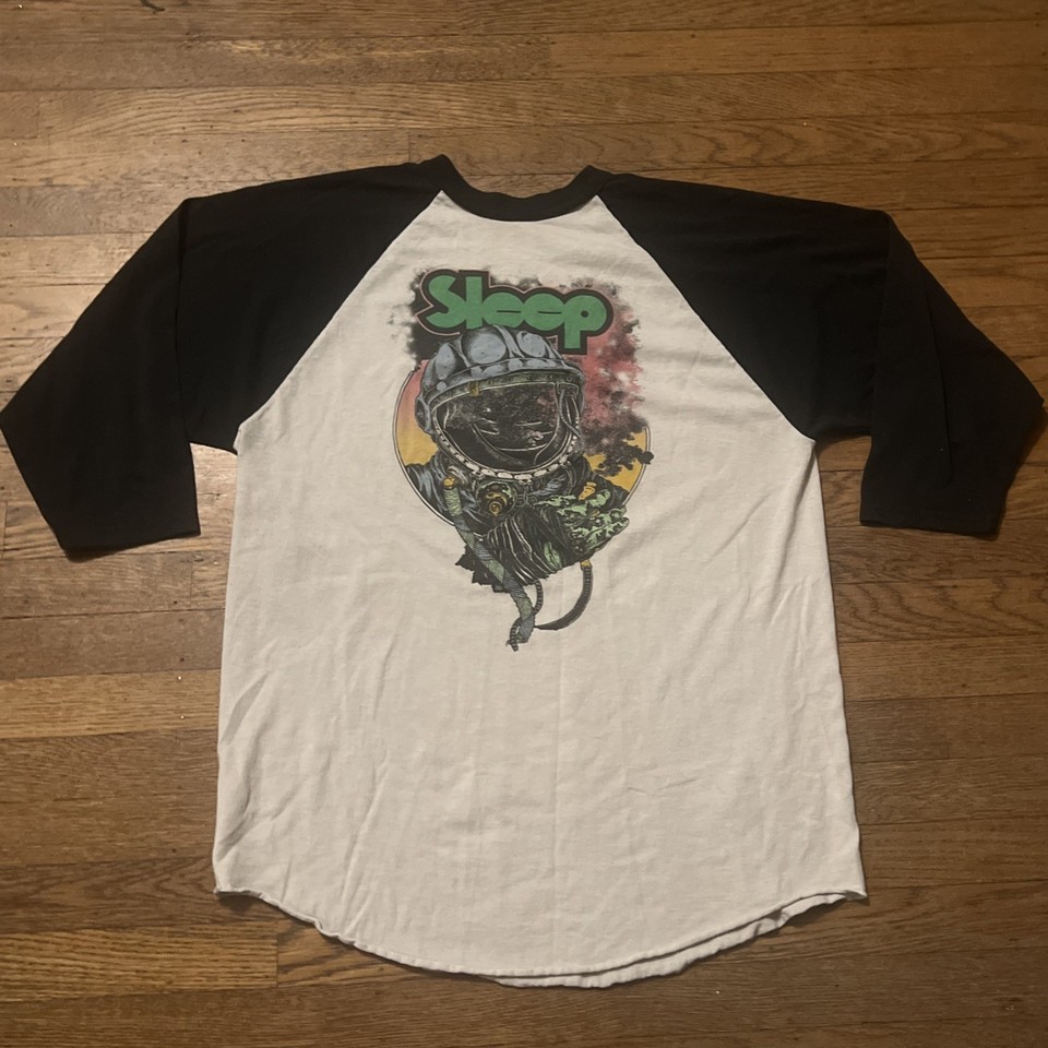 Vintage Sleep Band T-Shirt Men’s Large Raglan Stoner Doom Metal Early ...