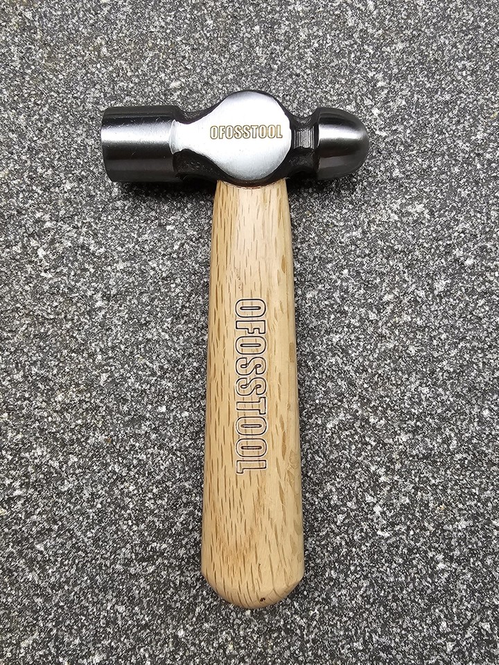 Ball Peen Hammer Small Martillo Hammer with Alloy Steel Head and Anti ...