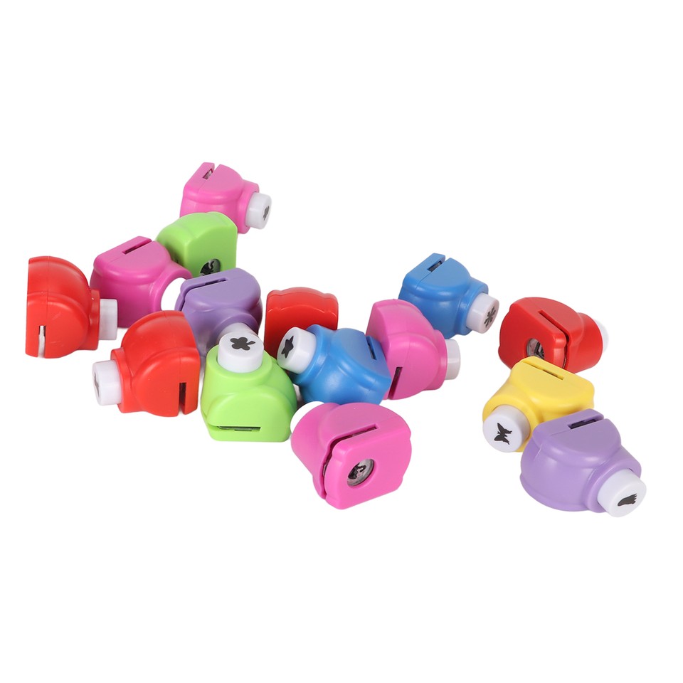 15 Stück Papier Stanzer Set Für Kreativität Locher Stanzer Für Scrapb ...