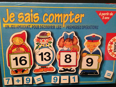 Je Sais Compter (I know How to Count) Fun Counting Game, French Version ...