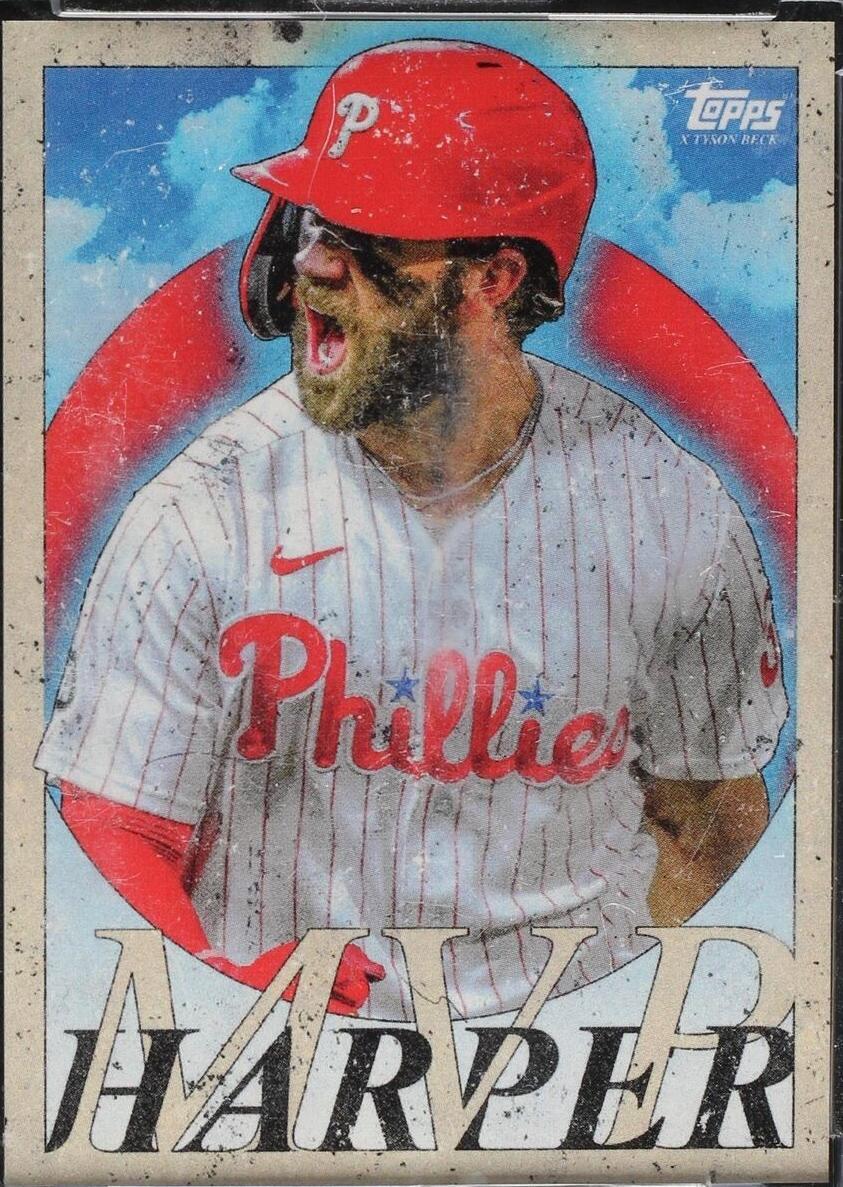 2022 Topps Project 70 - Tyson Beck Bryce Harper #861 1959 Topps ...