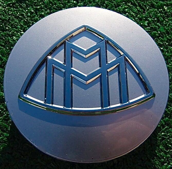 Factory Maybach Wheel Center Cap NEW Genuine Original OEM Chrome Logo 3 ...