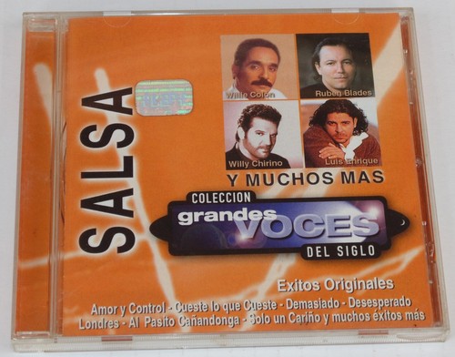 SALSA EXITOS RUBEN BLADES AMOR Y CONTROL COLON NICHE CD ORIGINAL ...