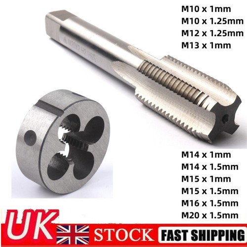 M10 M12 M13 M14 M16 M20 Metric Tap and Die Set HSS Machine Thread Tap ...