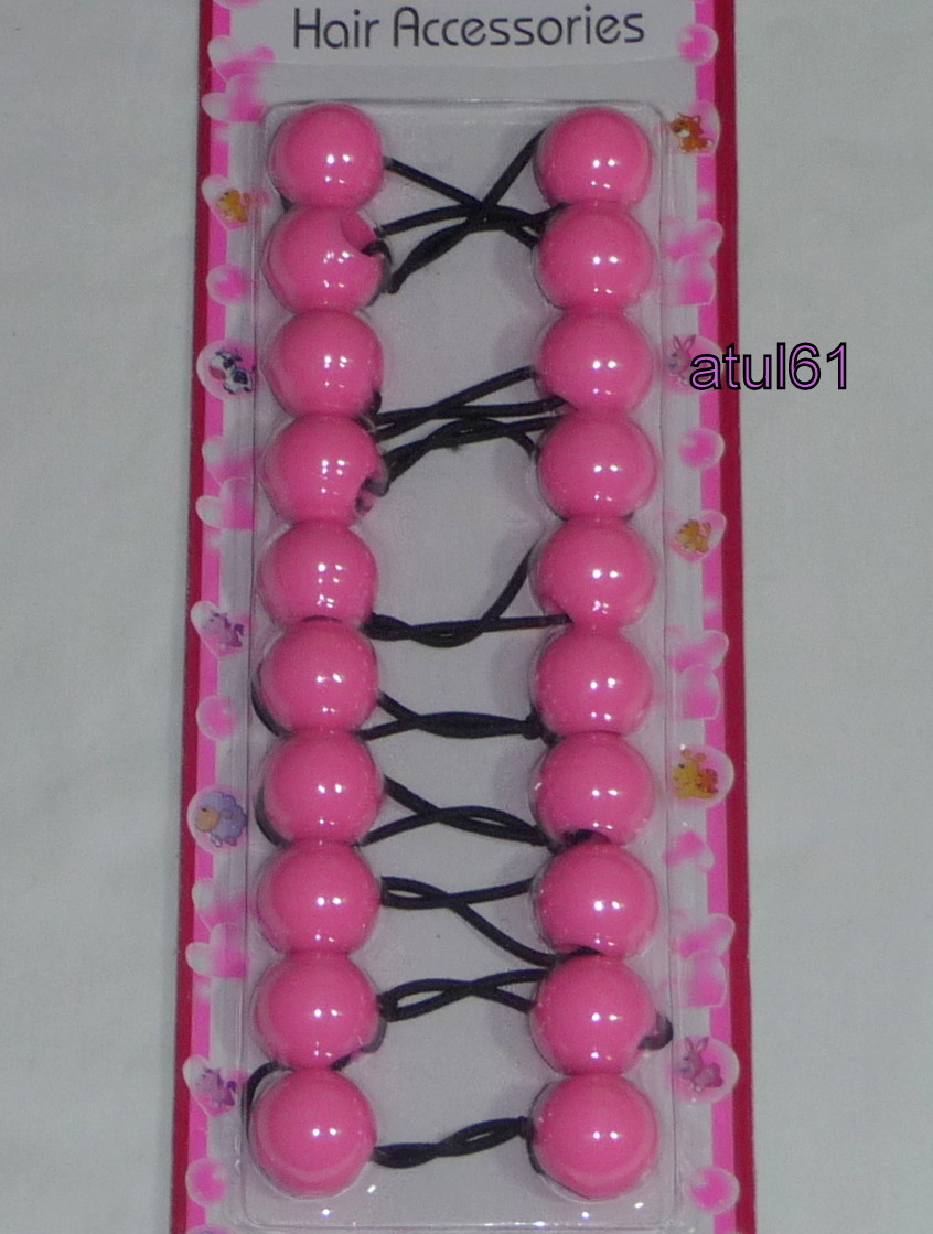 Kids Hair Bobbles/Girls Hair Elastic Bands/Ponytail Hair Bobbles ...