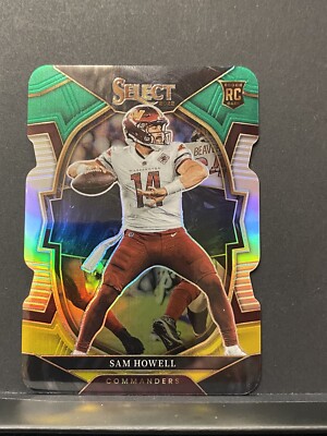 2022 Select Sam Howell RC #76 Concourse Level Silver Prizm Die Cut ...