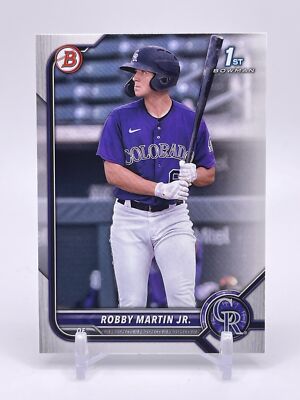 Robby Martin Jr 2022 1st Bowman Prospects #BP-43 Colorado Rockies | eBay
