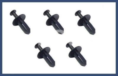 Genuine Mercedes Fender Liner Rivet Splash guard fastener clip Set x5 ...