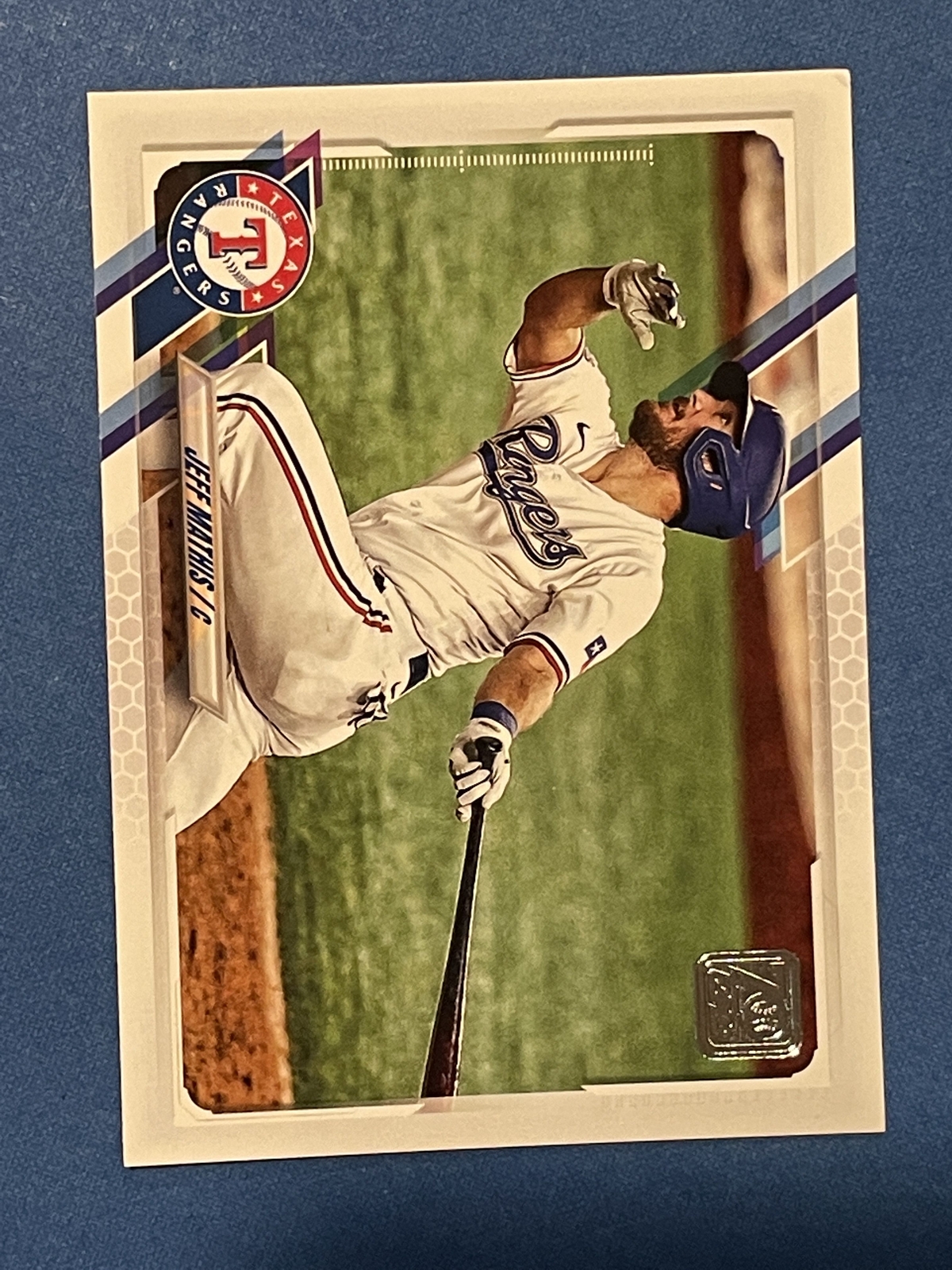 Jeff Mathis 2021 Topps Series 2 Base Card #348 Texas Rangers | eBay