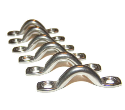 Stainless Steel Loop, Pad Eye Set, Marine Grade, 6 Pc. Set - Ships from ...
