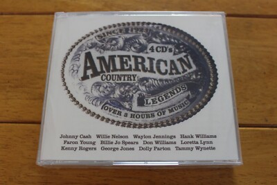 AMERICAN COUNTRY LEGENDS (4 CD BOX SET) BEST OF GREATEST HITS [NEW ...