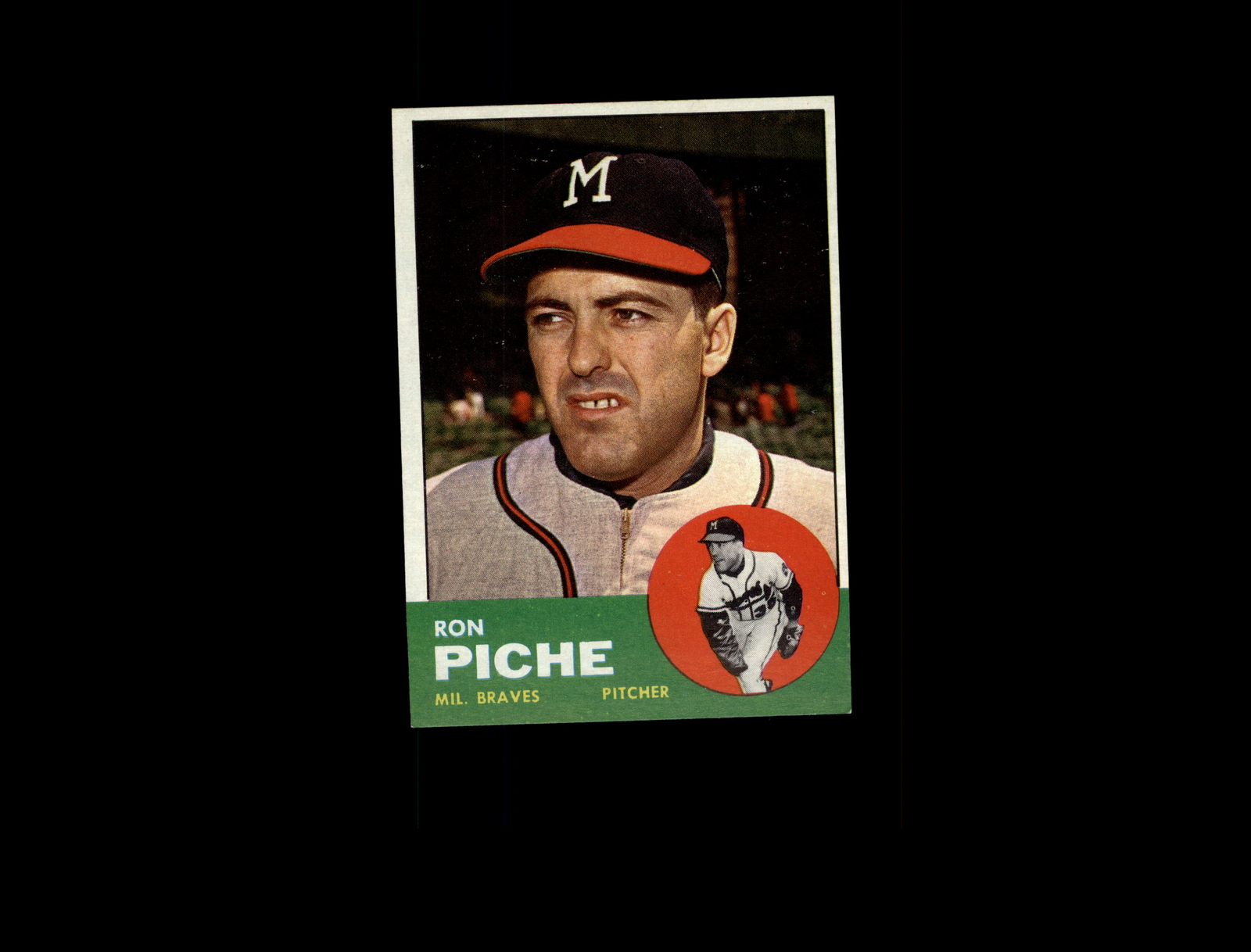 1963 Topps 179 Ron Piche EX-MT #D964233 | eBay