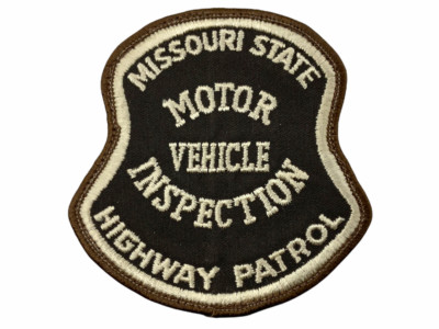 US Missouri State Motor Vehicle Inspection Highway Patrol Police Patch ...