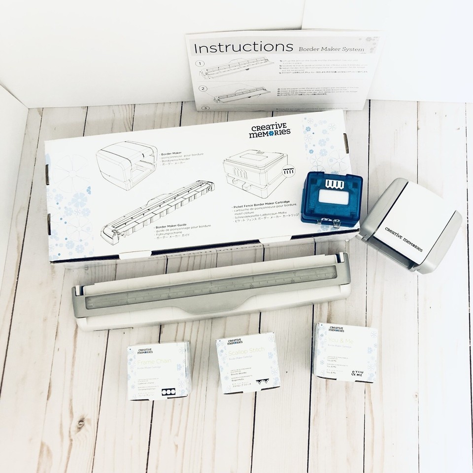 Creative Memories Border Maker System W/ 4 Cartridges | eBay