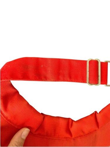 The Burt Reynolds Dinner Theatre Visor Hat Red RARE FIND Signed-in ...
