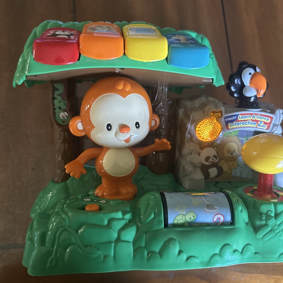 Vtech Learn and Dance Interactive Zoo Baby Learning Musical Educational ...