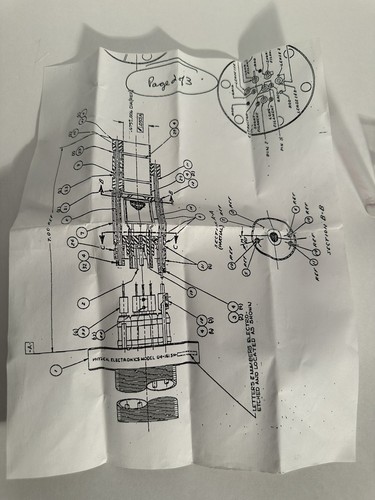 PHYSICAL ELECTRONICS PERKIN ELMER ION GUN FILAMENT TUNGSTEN 04-161 ...