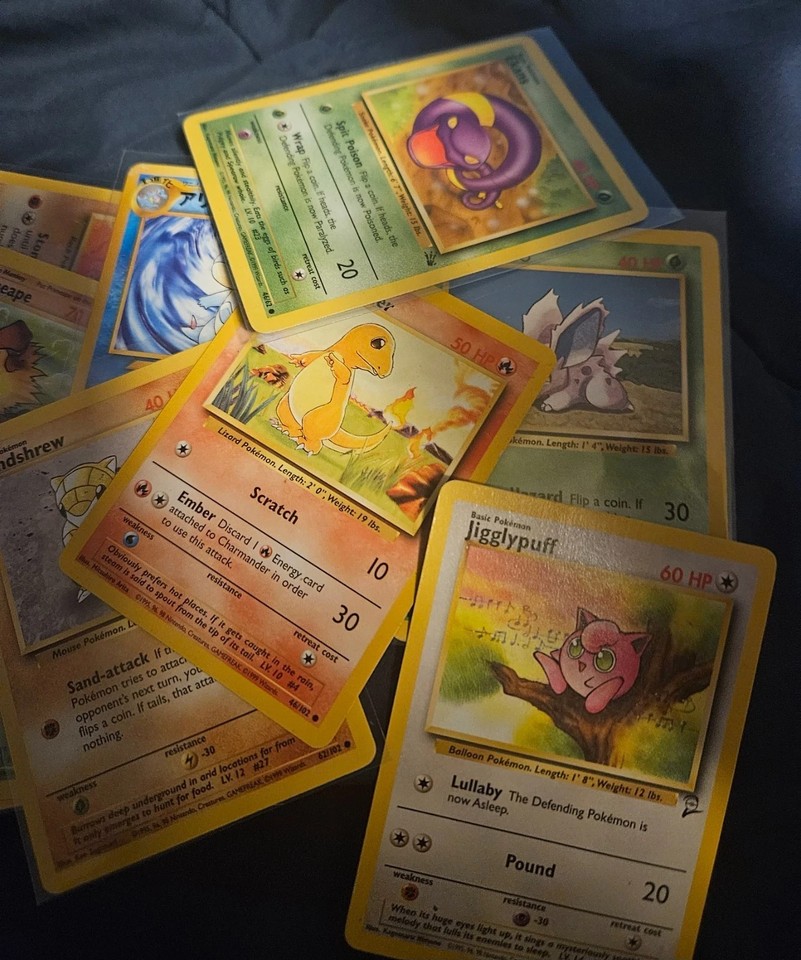 Old Pokemon Card Lots - Pokemon TCG 5x -Vintage WOTC only + 1 VINTAGE ...