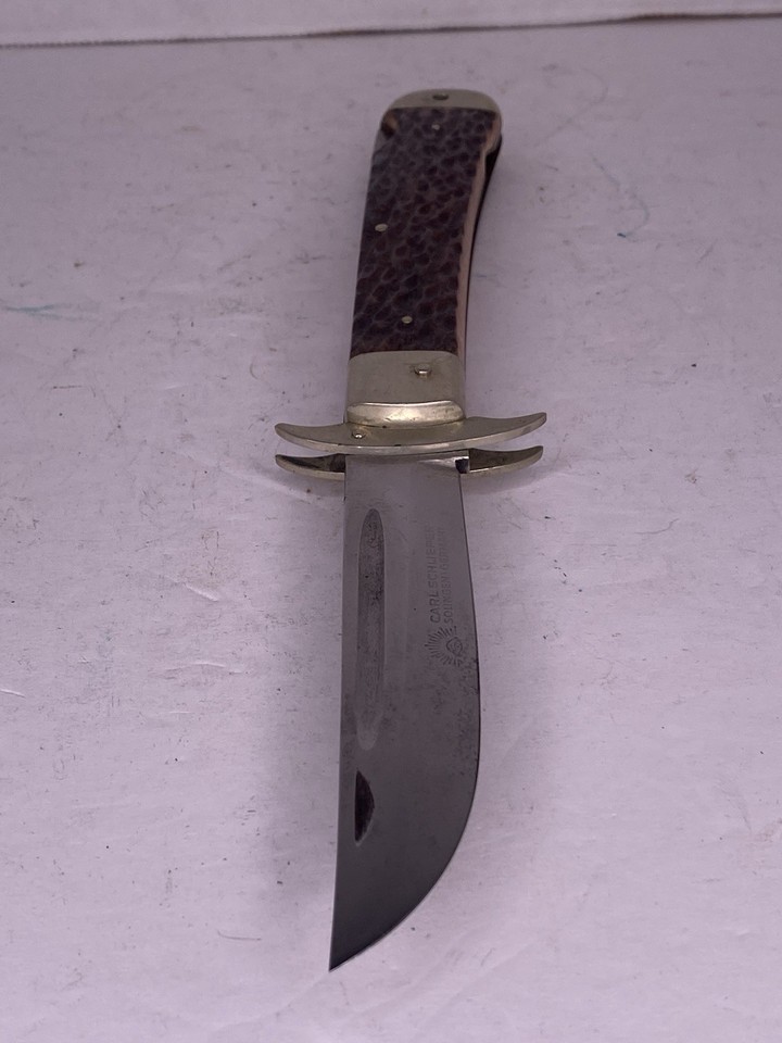 Carl Schlieper Eye Brand Solingen Hunter Folding Lock blade Knife | eBay