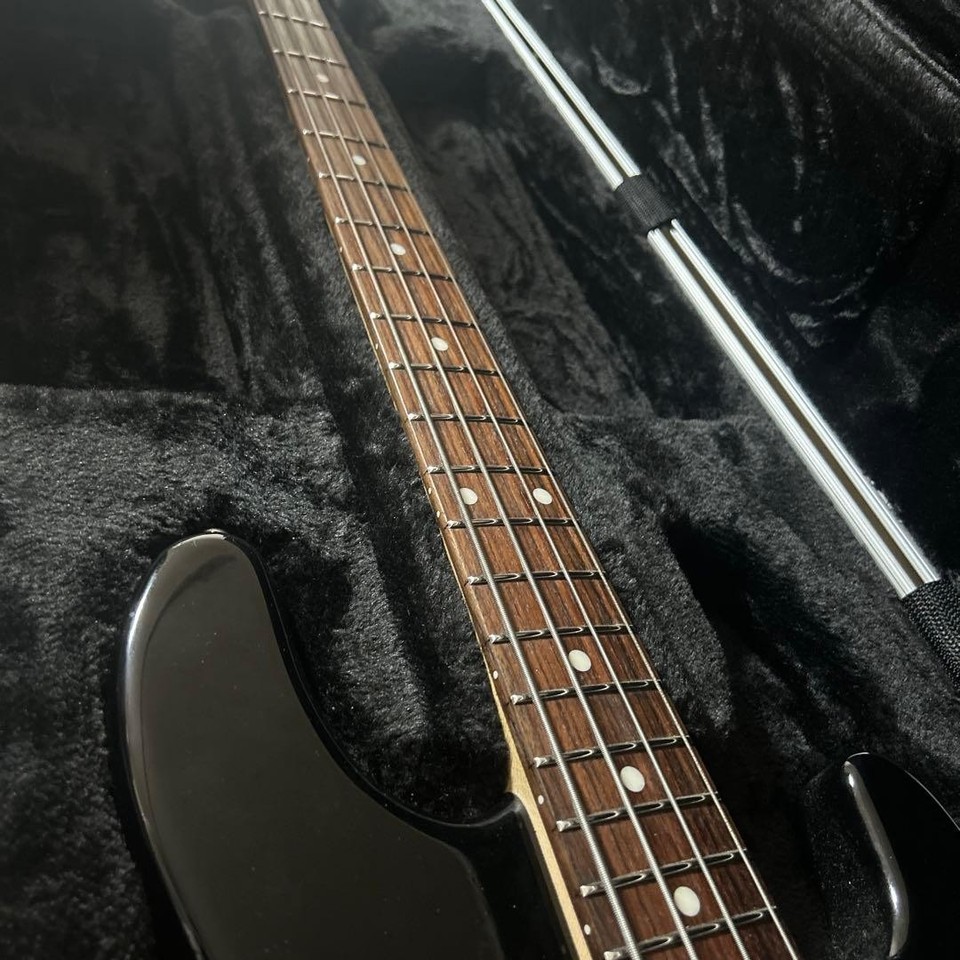Electric Bass Guitar Ernie Ball by Music Man StingRay Black 2005 USA ...