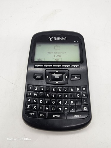 Turning Technologies QT2 Response Device Clicker RCQR-02 Tested & Works ...