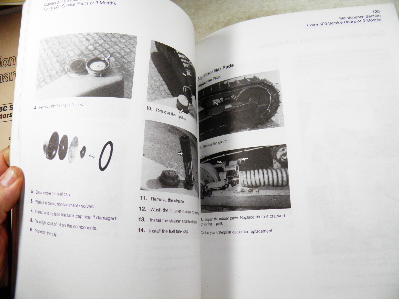 CAT Caterpillar D4E TRACTOR OPERATION & MAINTENANCE MANUAL 31C 34C 76W ...