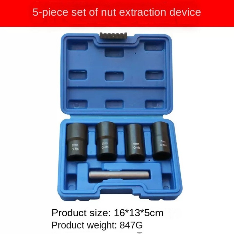 Nut and Bolt Extractor Sleeve Extractor Machined Chrome Molybdenum ...