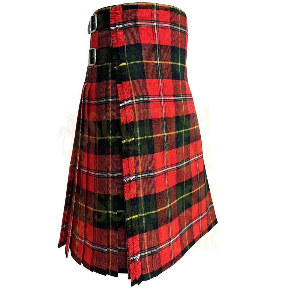 Scottish Clan Boyd Modern Tartan Kilt For Men - Handmade Traditional 8 ...