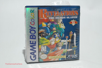 Revelations: The Demon Slayer - Nintendo Game Boy Color, Atlus 1999 ...