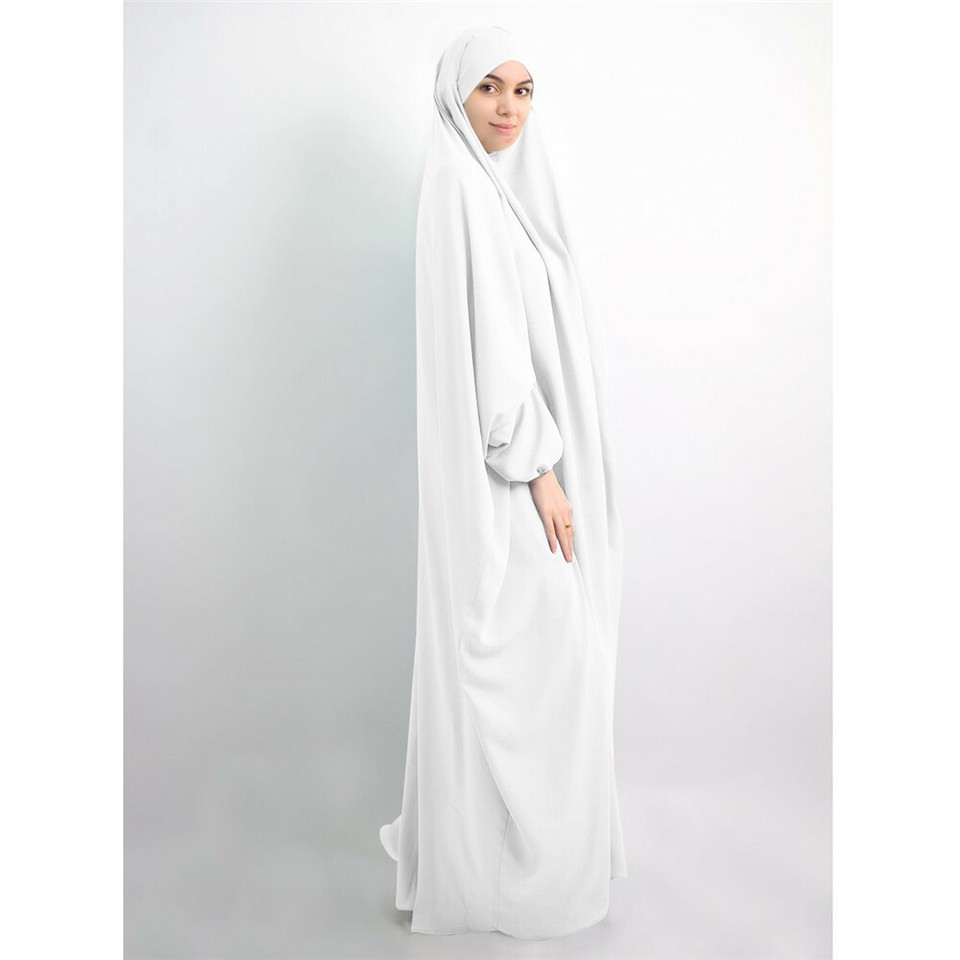 Muslim One Piece Niqab Burka Kaftan Women Abaya Overhead Khimar Maxi ...