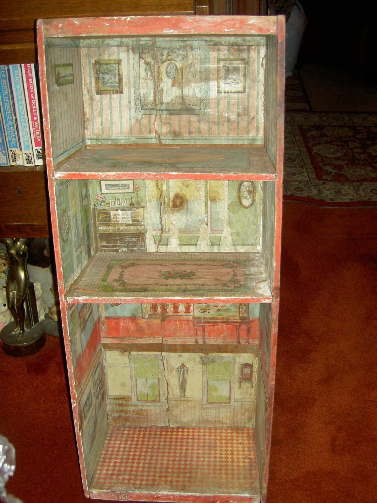 ONE very rare, antique 1890s, Dunham's Cocoanut Shipping Crate ...