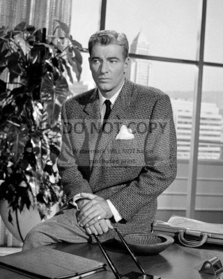 WILLIAM HOPPER IN THE TV PROGRAM "PERRY MASON" 8X10 PUBLICITY PHOTO (AA ...