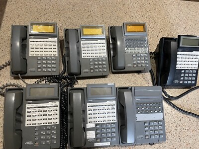 LOT OF 7 IWATSU Omega-Phone ADIX IX-12KTD-2 Phones Untested (Read!!) | eBay