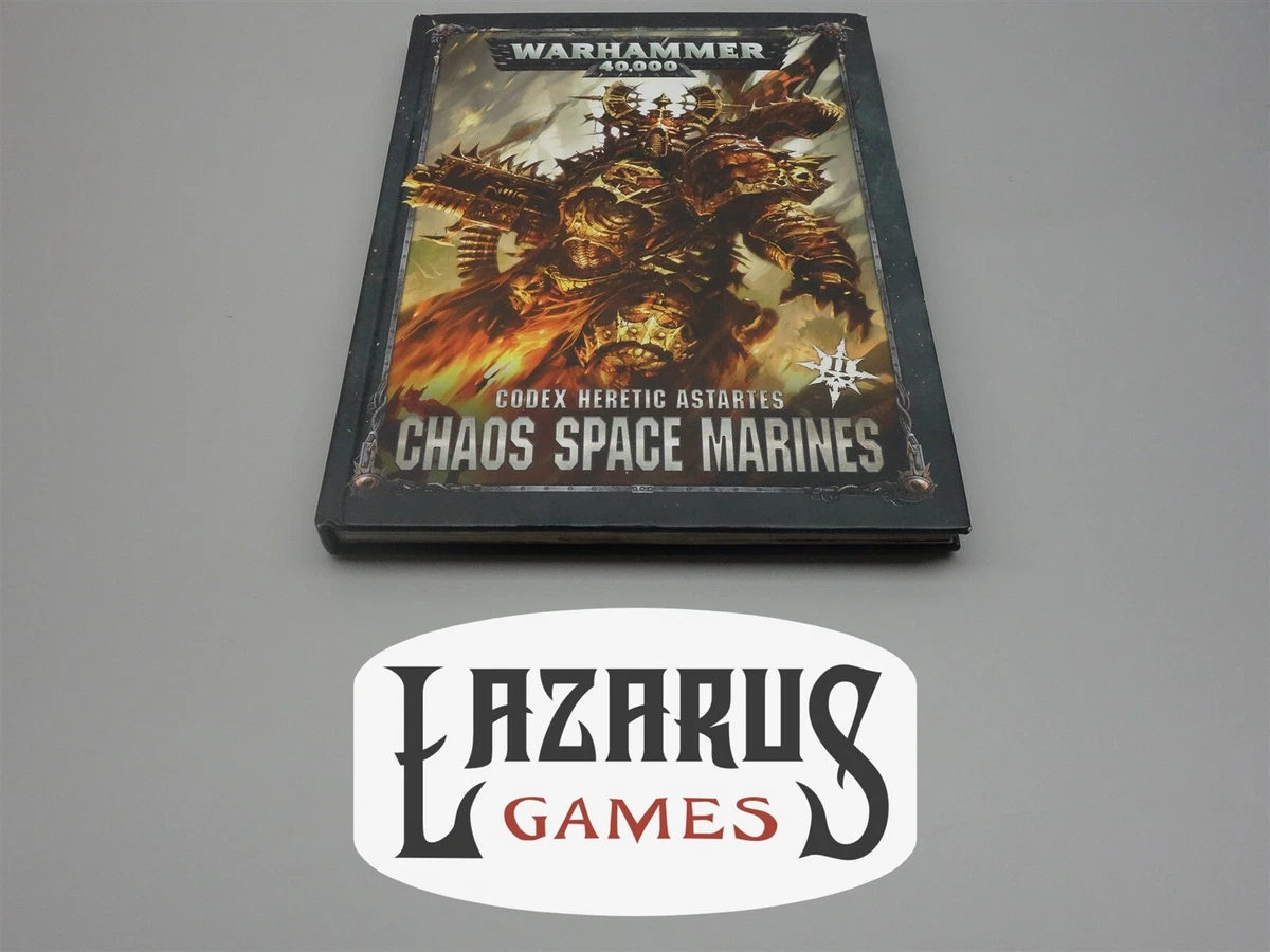 Warhammer 40k Chaos Space Marines Codex