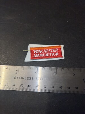Vintage Firearms / Ammunition Related Patch Winchester Ammunition | eBay