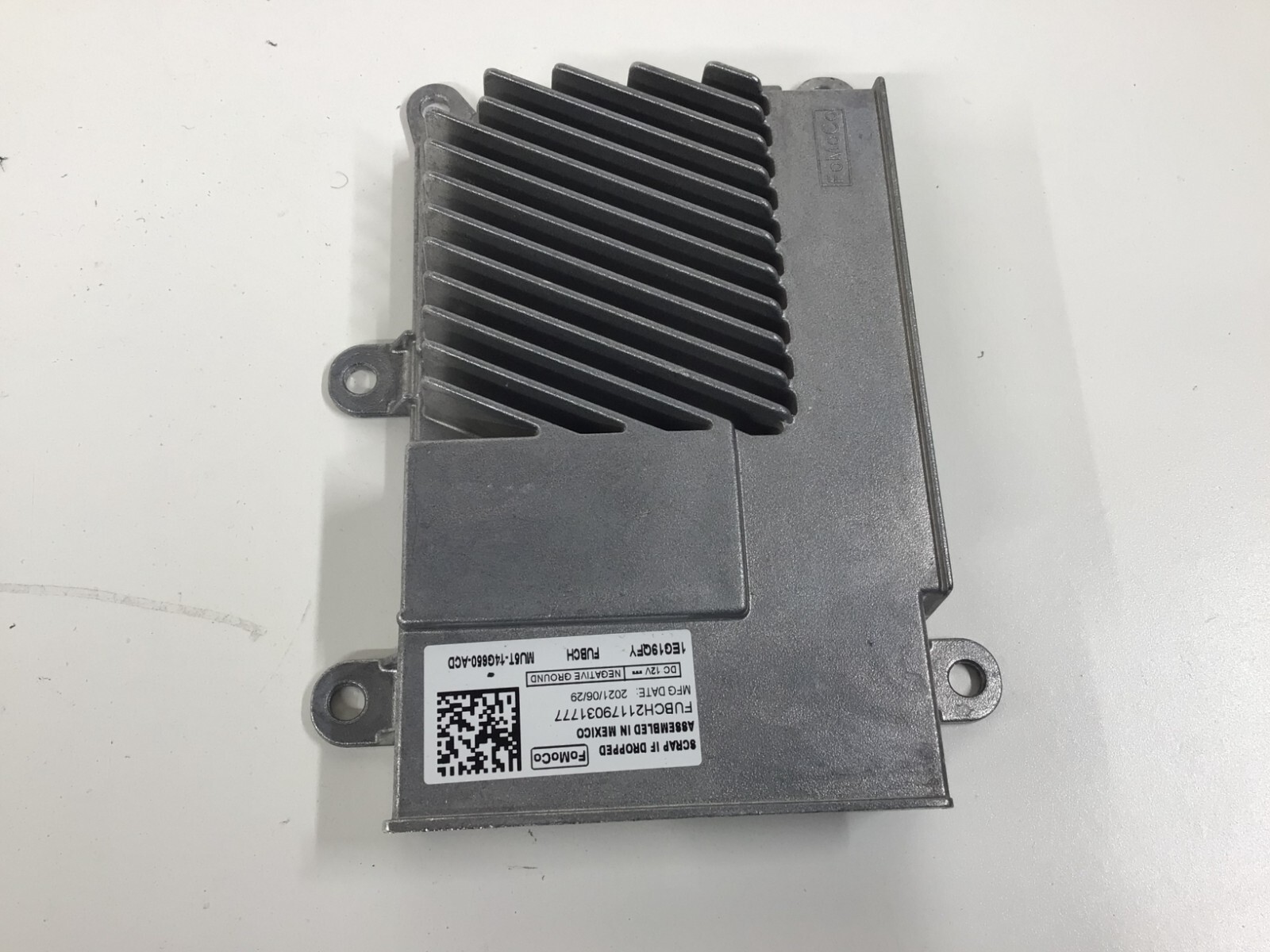 21 FORD F150 PEDESTRIAN ALERT CONTROL MODULE MU5T14G650ACD for sale ...